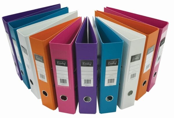 CROXLEY JD1029 Polypropylene Lever Arch Files 65mm - Arena Stationery ...