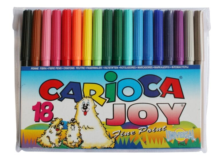 Carioca Joy Markers Assorted Colours (Felt Tip Pens) - Arena Stationery ...