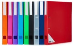 Ring Binders A4 25mm | 2-D Polypropylene - Arena Stationery Supplies