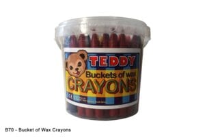 Teddy Wax Crayons - Arena Stationery Supplies