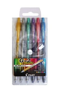PILOT - G2 Metallic Gel Pens - Arena Stationery Supplies